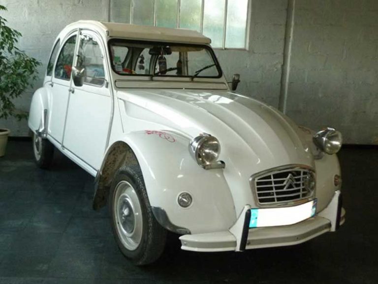2CV blanche - Mehari Sun
