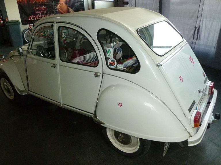 2CV blanche - Mehari Sun