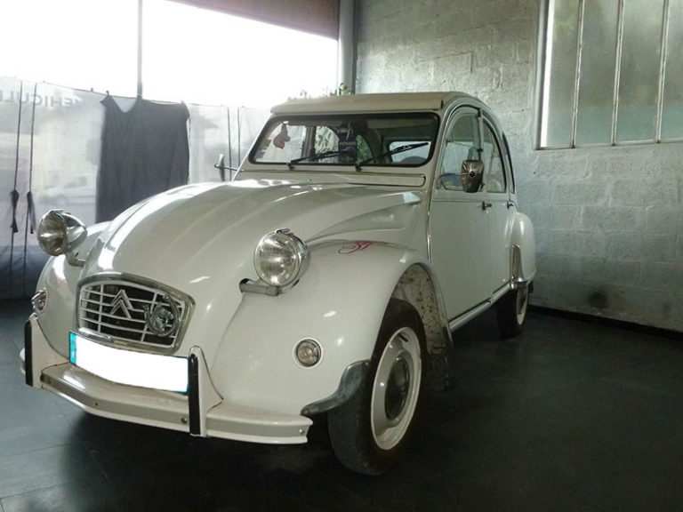 2CV blanche - Mehari Sun